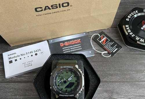 Часы Casio G-Shock GM-2100 лимитка green