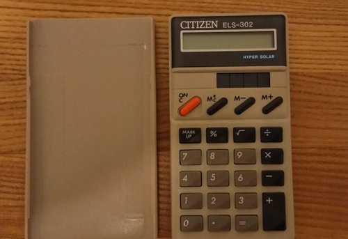Калькулятор citizen ELS-302