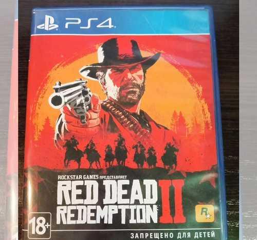 Диск "Red dead redemption 2" (PS4)