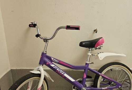 Велосипед для девочек фирмы novatrack novara 18
