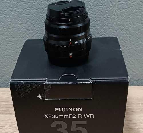 Объектив fujifilm xf 35 f2 wr новый