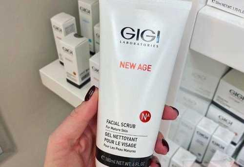 Gigi New Age Facial Scrub for Mature Skin / Скраб