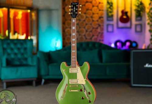 Harley Benton HB-35Plus Metallic Green