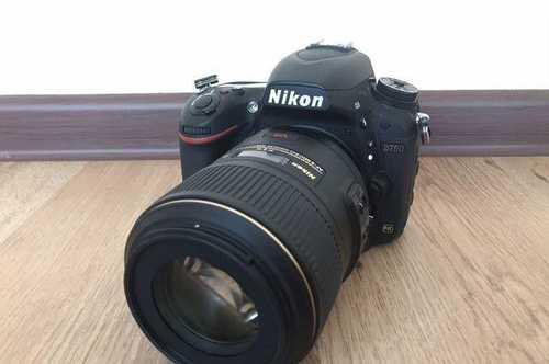 Nikon D750 + 105mm f2.8 Macro VR (пробег 2тк)
