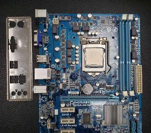 Материнская плата 1155 и процессор Intel Core i5