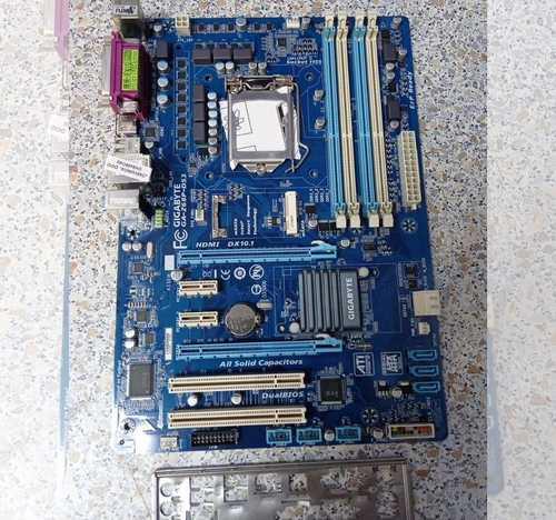 Материнская плата S1155 gigabyte GA-Z68P-DS3 4*DDR