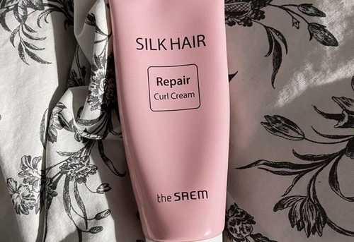 The Saem silk hair, repair curl cream
