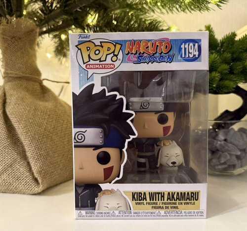 Funko Pop Kiba With Akamaru 1194 (Naruto)