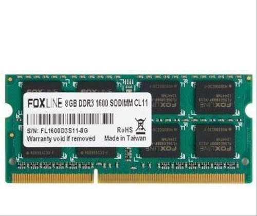 8Gb 3200MHz SO-dimm DDR4 Foxline (fl3200d4s22-8G)