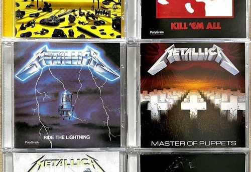 Музыкальные cd диски Metallica есть все альбомы