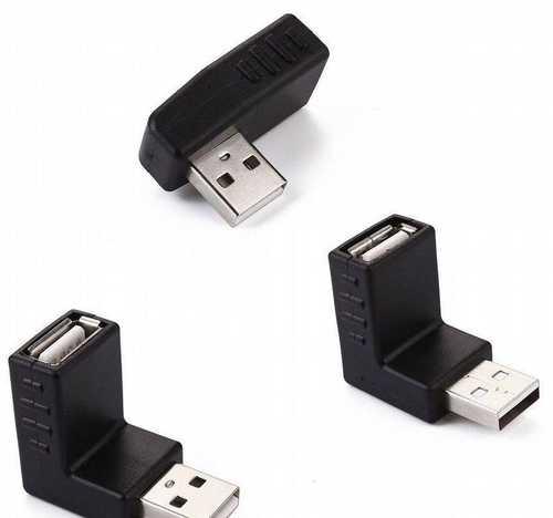 Угловой переходник USB 2.0