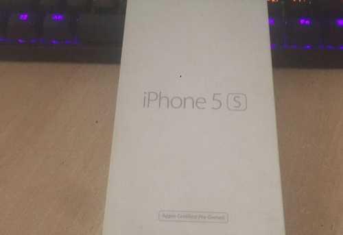 Коробка iPhone 5s 64gb Space Gray