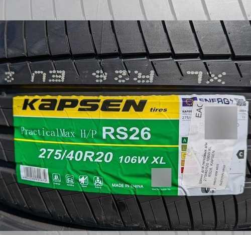 Kapsen RS26 275/40 R20 106W