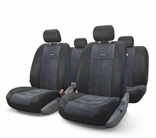 Чехлы на сиденья универсальные TT-902V BK/BK