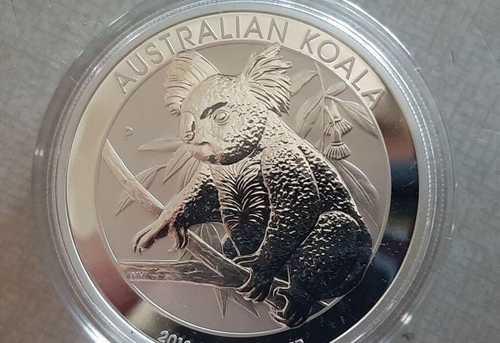 Серебряная монета Австралийский Коала