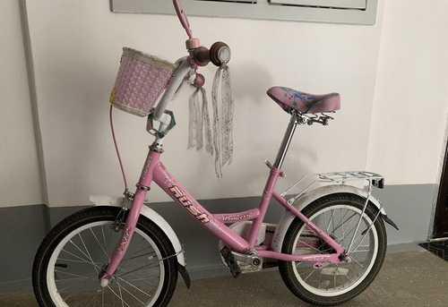 Велосипед детский 16 дюймов для девочки