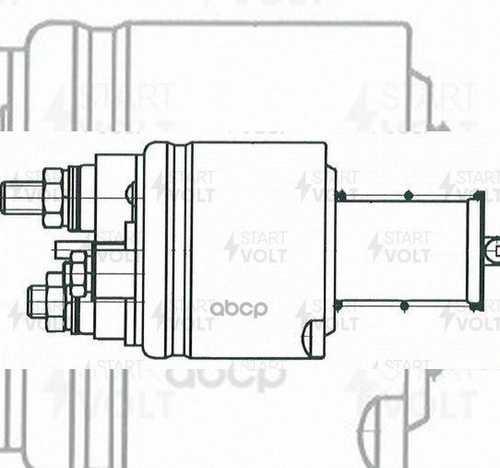 Реле втягивающее стартера Ford Focus II (04) /F