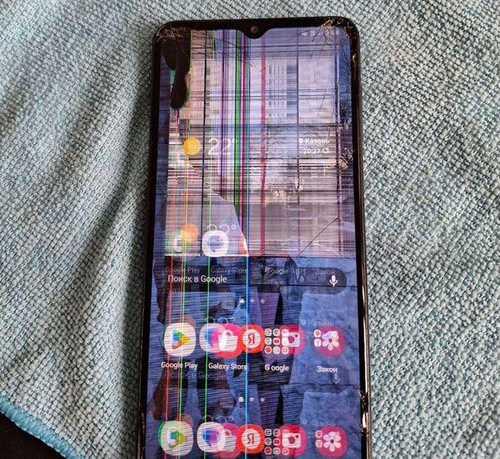 Samsung galaxy м32 разбитые экран