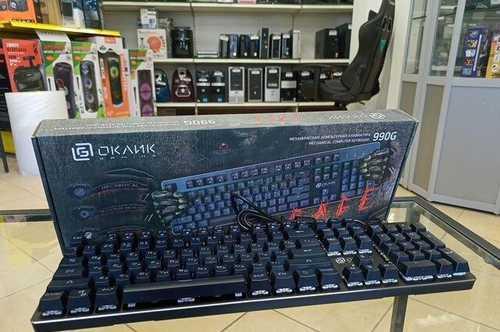Игровая клавиатура Oklick 990G rage