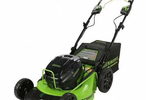 Greenworks GC82LM51SP2 аккумуляторная газонокосилк