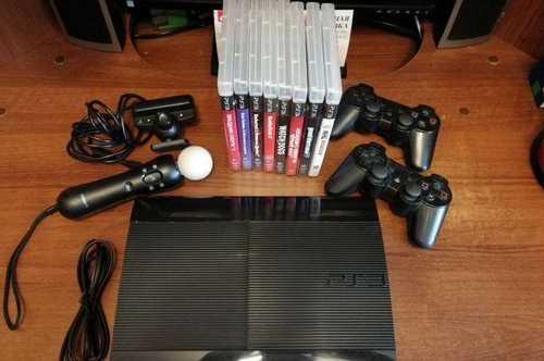 Sony playstation 3 super slim 500gb прошитая