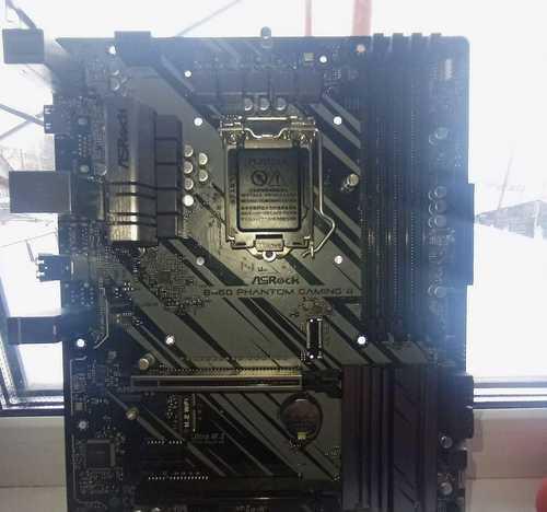 Материнская плата lga 1200b b460 phantom gaming 4