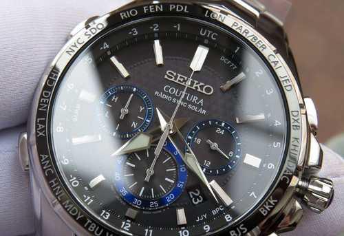 Часы Seiko (Сейко) Radio Sync Solar Advanced Date