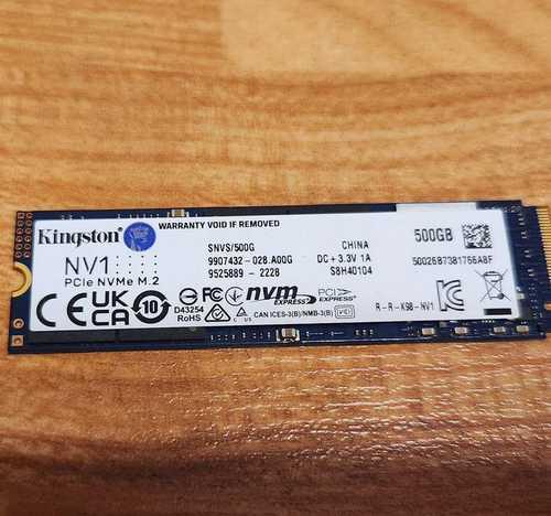 SSD M.2 Kingston NV1 500 GB