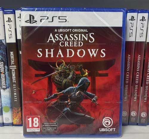 Assassins creed shadows ps5 (диск ) (rus )