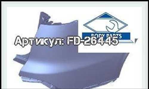 Боковина заднего бампера Ford Focus 3 поколение