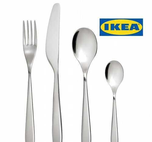 IKEA Tillagd Тиллагд столовые приборы 24 нерж