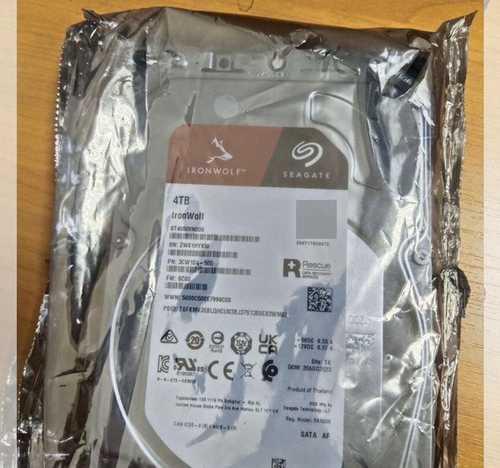 Жесткий диск Seagate IronWolf 4Tb