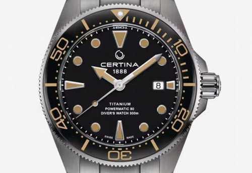 Certina DS Titanium Мужские наручные часы