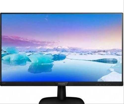 Монитор Philips 21.5" 223v7qsb (00/01) черный IPS