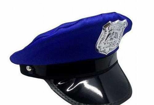 Фуражка полицейского синяя, размер 56