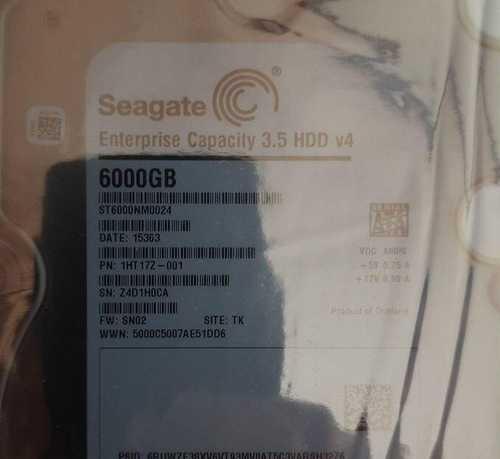 Жесткий диск ST6000NM0024
