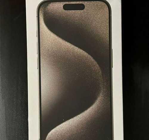 iPhone 15 pro 128 natural titanium sim+esim