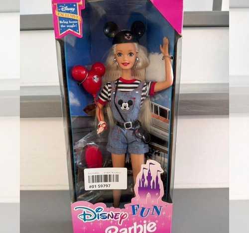 Кукла барби 90 х barbie disney fun