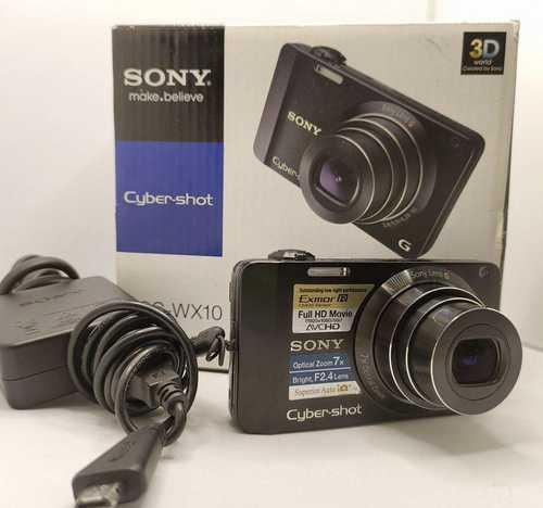 Фотоаппарат Y2K sony cyber shot dsc wx100 комлпект