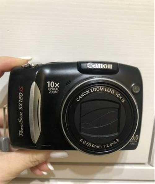 Компактный фотоаппарат canon 10x powershot SX120IS
