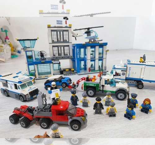 Lego city полицейский участок