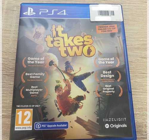 Игра It takes two ps4 диск