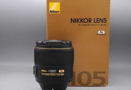 Nikon 105mm f/1.4E ED AF-S Nikkor (состояние 5)