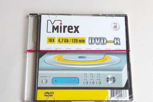 Диск Mirex DVD-R 16X 4.7Gb/120 min