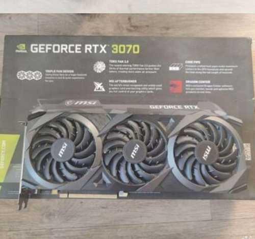 Rtx 3070 msi ventus 3x