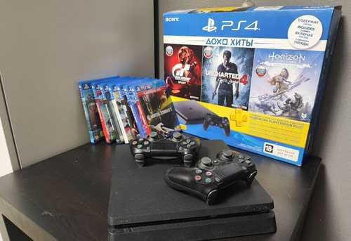 Sony PS4 Slim с играми