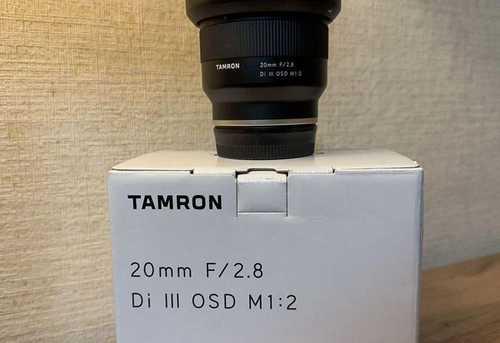 Объектив tamron для Sony 20 mm f 2.8
