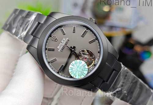 Стильные мужские часы Rolex Oyster Labelnoir