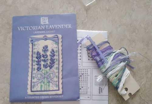 Остатки набора для вышивки саше Victorian Lavender