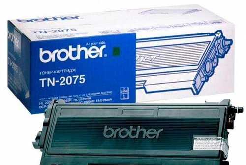 Brother TN-2075 (картридж б/у с коробкой)